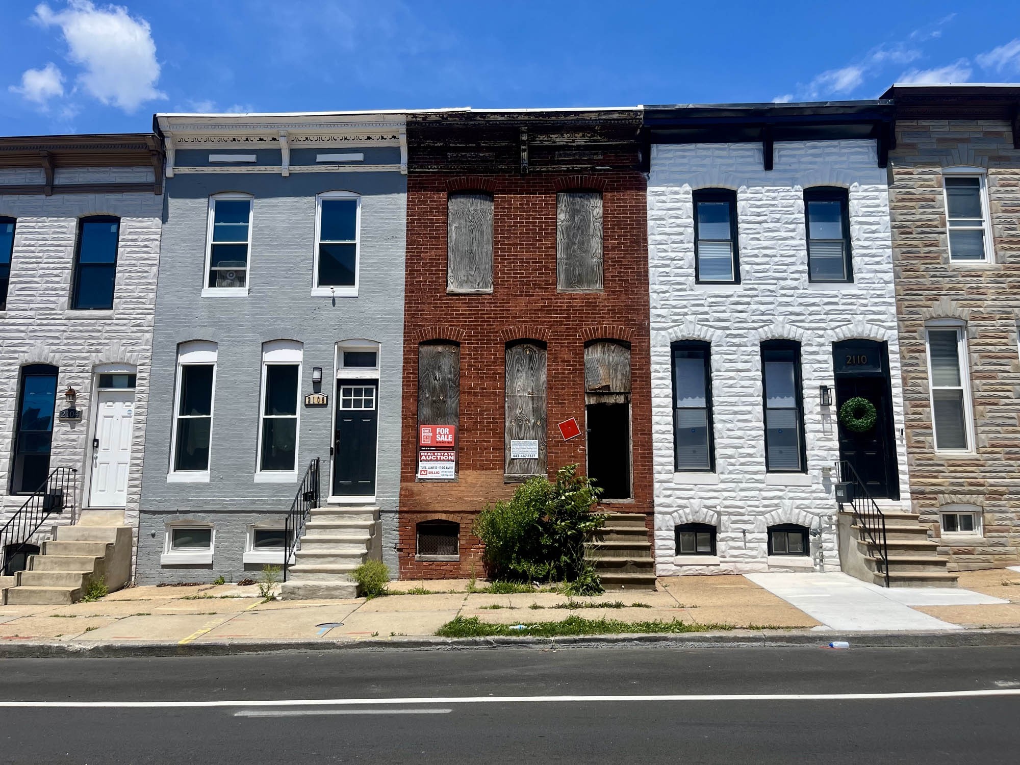 2108 E. Biddle Street, Baltimore, MD 21213 | One House At A Time, Inc.